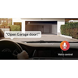 ismartgate LITE Smart Garage Door Opener Remote, APP Control, Compatible with Apple Homekit, Amazon Alexa, Google Assistant, IFTTT, Compatible with All Garage doors. Wireless sensor included.
