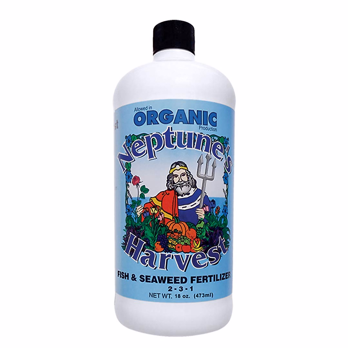 Neptune's Harvest Fish & Seaweed Fertilizer 2-3-1, 18 Ounce