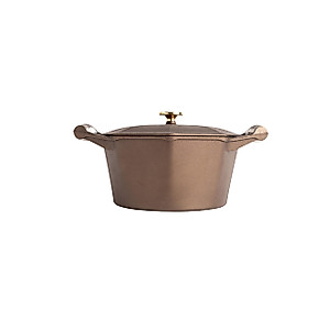 FINEX 5-Quart Cast Iron Dutch Oven, Modern Heirloom, Handcrafted in the USA, Pre-seasoned with Organic Flaxseed Oil
