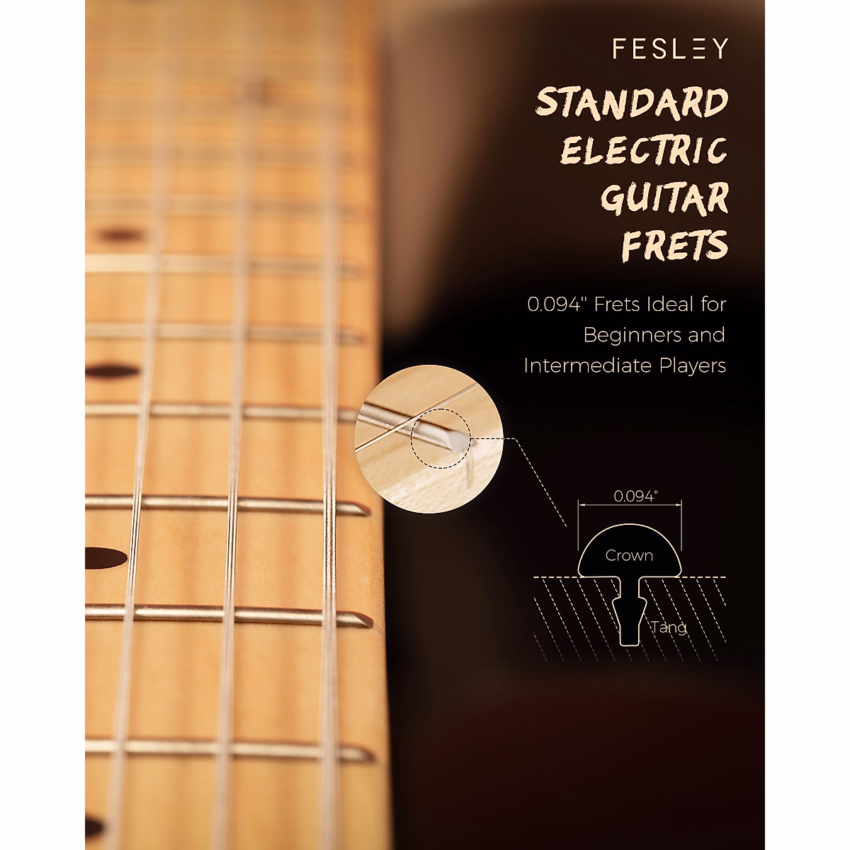 Fesley 39" Electric Guitar, Full Size Solid Body Electric Guitars For Beginner, ST Style, Maple Neck/Fretboard, Electric Guitar Kit With HSS Pickup, Gig Bag, Matte, Morandi Black