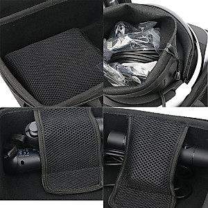 khanka Hard Case Replacement for Sony Playstation 4 VR (PSVR) Headset，only case