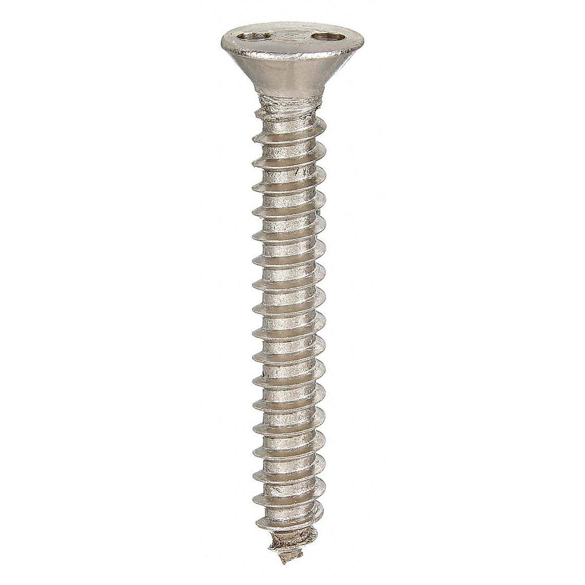 Tamper Screw, Flat, 10, 3/4 L, PK25