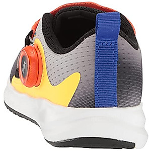 New Balance Kid's Fuelcore Reveal V3 Boa Running Shoe, Black/Infinity Blue/Vibrant Orange, 3 Little Kid