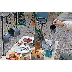 Utility Folding Wagon Garden Carts with Wood Roll Table, Heavy Duty Wagon Shopping Cart for Sports Outdoor Camping Fishing (with Wood Roll Table)