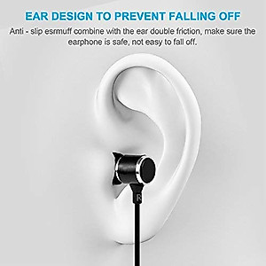 GOODBONG Bass Stereo Sound Wired Lightning Headphones Compatible with iPhone15 14 13 12 /iPad/iPod,MFi Certified Earbuds in-Ear Earphones with Microphone and Volume Control(Black)