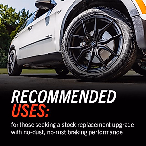 Power Stop CRK6497 Front and Rear Z17 Evolution Geomet Coated Brake Rotors and Brake Pads Brake Kit For Infiniti Q50 Q60 QX60 Nissna Murano Pathfinder