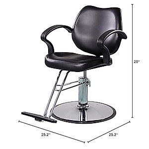 Salon Style Cutting Styling Beauty Salon Furniture Barber Chair Salon Chair for Hair Stylist Heavy Duty Tattoo Chair