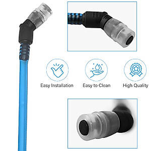 Bronks Bite Valve Flexible Drinking Straws