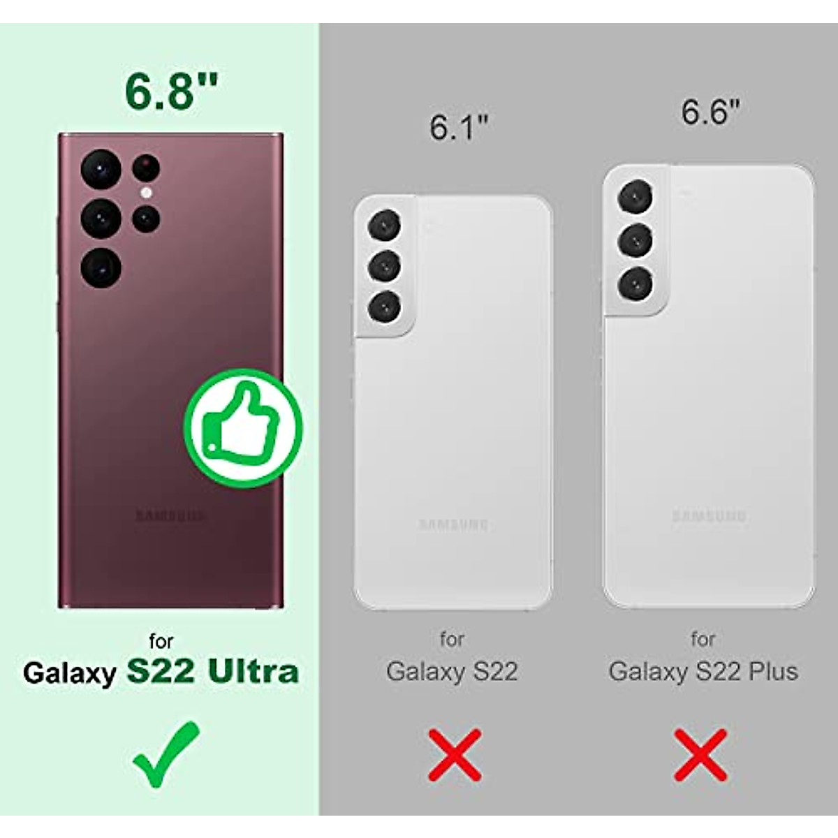 Silverback for Samsung Galaxy S22 Ultra Case, Moving Liquid Holographic Sparkle Glitter Case with Kickstand, Girls Women Bling Diamond Ring Slim Protective Case for Galaxy S22 Ultra 5G, Purple