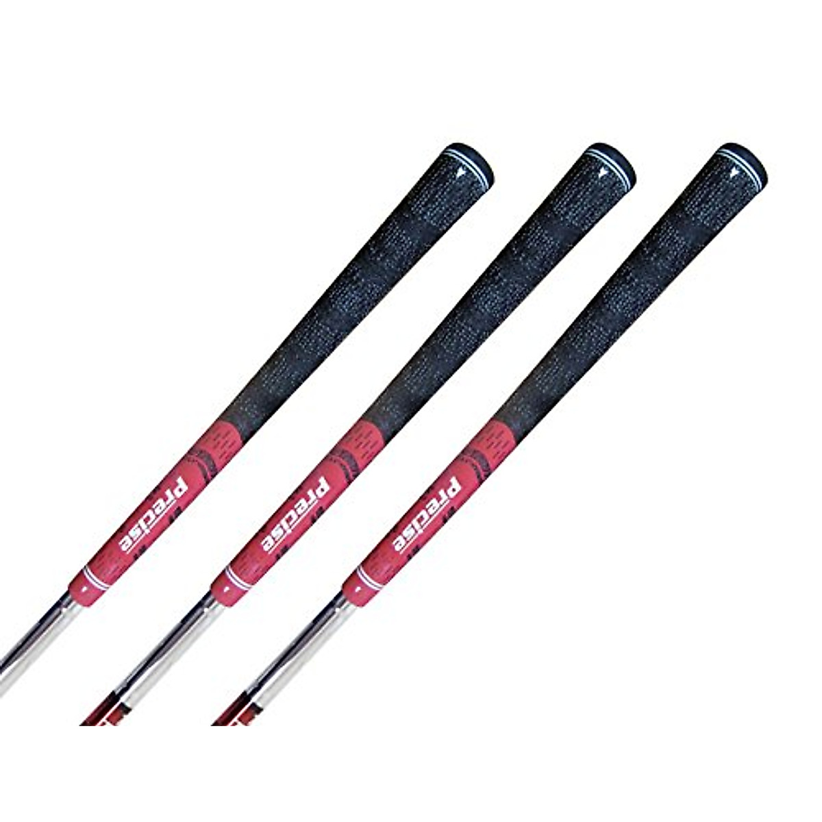 Precise S7 Tall Men’s (6'1" to 6'4") Right Handed Complete Golf Club Set, Include 460cc Driver, 3 Wood, 5 Wood, 24* Hybrid, 5-9 PW Irons, Sand Wedge, Putter, Deluxe Stand Bag & 4 Headcovers, Black/Red