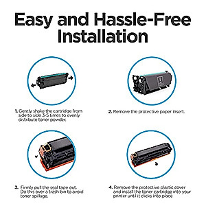 LD Products Compatible Replacement for HP 30A CF230A 30X CF230X Toner Cartridge (Black) for use in HP Laserjet Pro: M203d, M203dn, M203dw, MFP M227d, MFP M227fdn, MFP M227fdw, MFP M227sdn