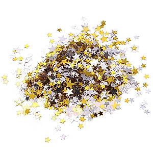 misppro 1Pack 60g Star Sprinkle Confetti Table Scatter Banquet Party Wedding Ceremony