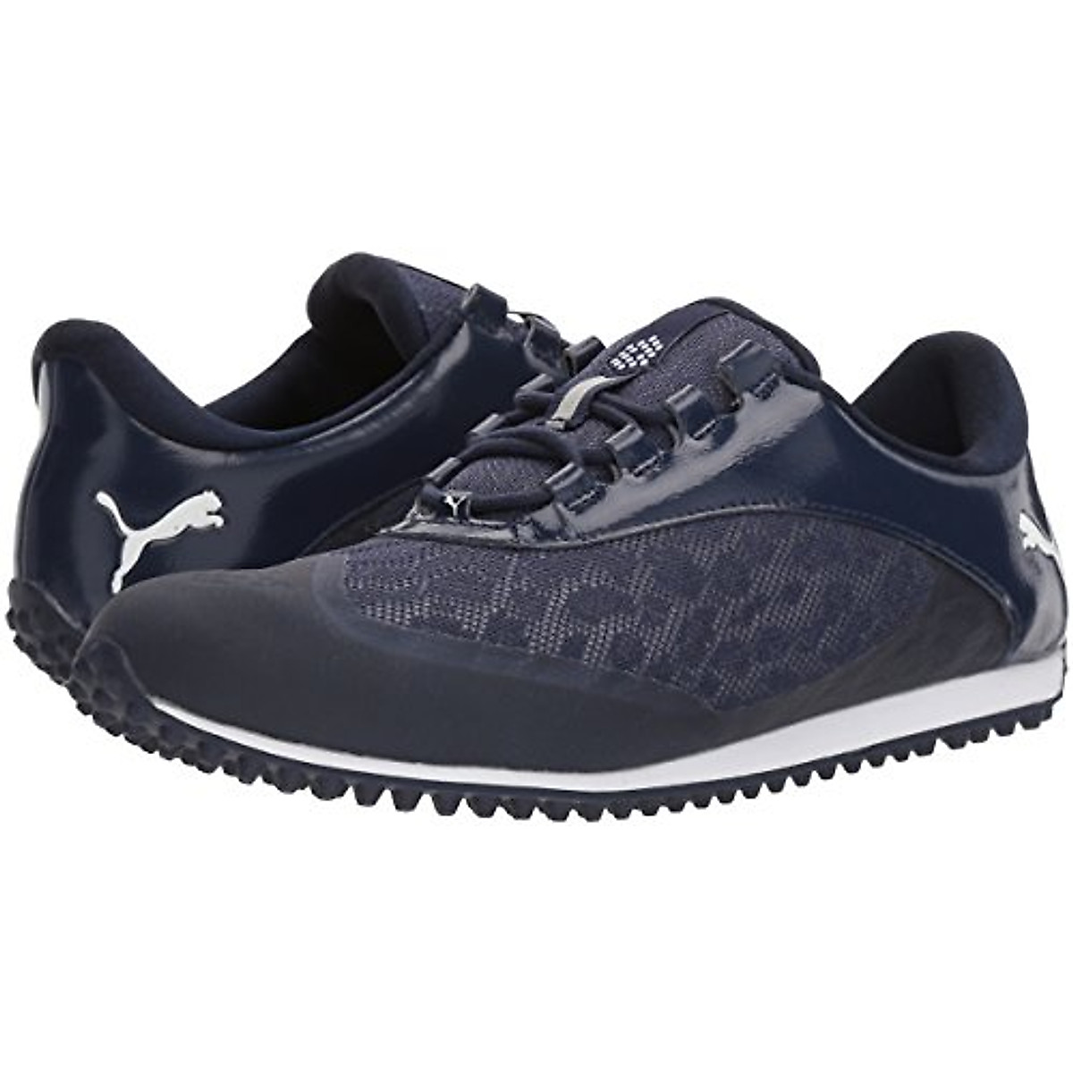 PUMA GOLF Women's Summercat Sport Golf Shoe, Peacoat/White, 6.5 Medium US