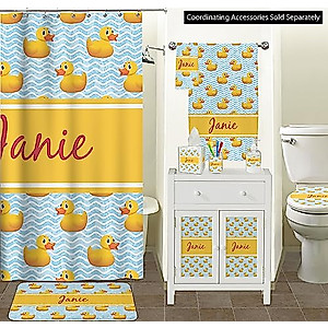 RNK Shops Rubber Duckie Waste Basket - Double Sided (Black) (Personalized)