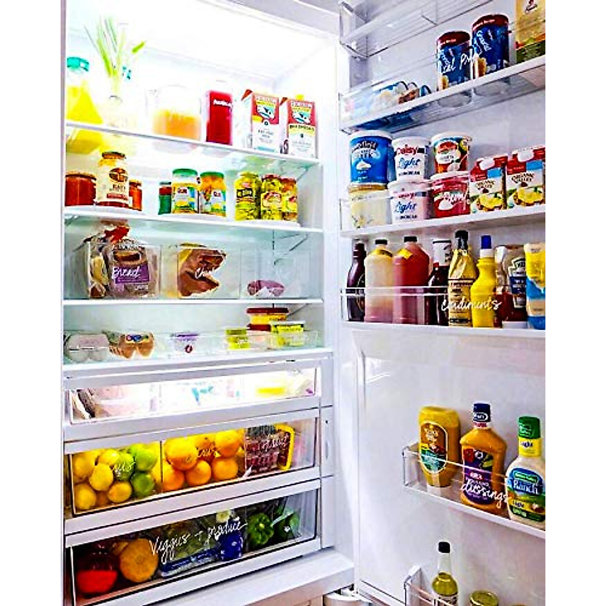 Haidecnc Refrigerator Light Bulb 7W LED E26 Equivalent 100W A15 Fridge Freezer Appliance Home Lighting E26 Edison Halogen, Cool White 6500K 100V-265V Super Bright Corn Lamp, Pack of 2 2T5766C-WE26