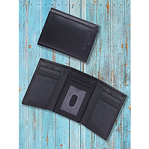 CALGARI® Italian Luxury Leather Wallets For Men | Trifold