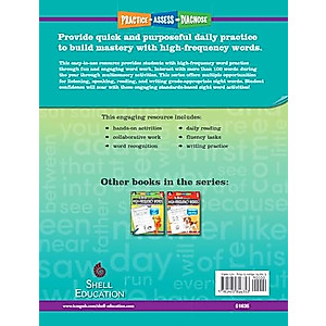 180 Days of High-Frequency Words for Second Grade - Learn to Read Second Grade Workbook - Improves Sight Words Recognition and Reading Comprehension for Grade 2, Ages 7 to 9 (180 Days of Practice)