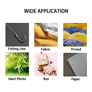 UCEC Sewing Scissors Zhang xiaoquan® Scissors Cutter Mini Scissors Snips Trimming Nipper, 12 Pack Embroidery Scissors Curved Thread Scissors for Stitch, DIY Supplies