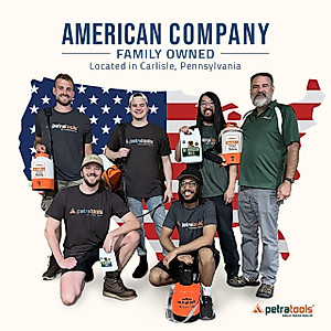 PetraTools 1 Gallon Garden Sprayer, Hand Pump Sprayer, Plant Sprayer & Weed Sprayer, Chemical Lawn Sprayer, Water Sprayer for Plants, 1 Gallon Sprayer with Pump, Sprayers in Lawn and Garden - HD100