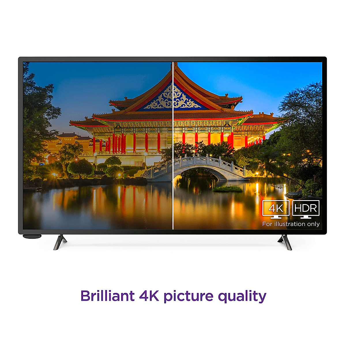 Roku Express 4K+ | Streaming Media Player HD/4K/HDR with Smooth Wireless Streaming and Roku Voice Remote with TV Controls, Includes Premium HDMI® Cable