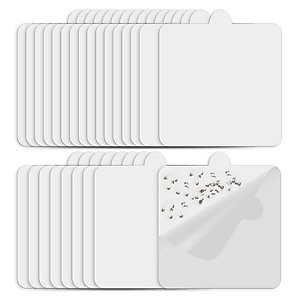 25 PCS 6" Flea Trap Refills Compatible with Terro T230 T231 Indoor Electric Flea Light Flea Trap and Flea Killer, Flea Trap Refill Discs Replacement Glue Boards
