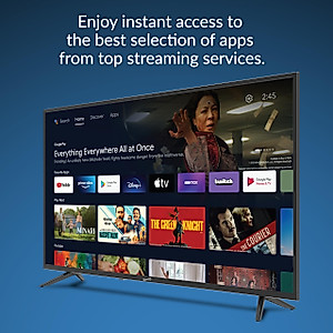 Supersonic Smart SC-4350GTV 43-inch FHD DLED TV with Google Assistant, ATSC/NTSC, HDMI, WiFi, USB Input, 1080p Resolution,16.7M Colors, 60Hz Refresh Rate, Energy-Efficient, Remote Control