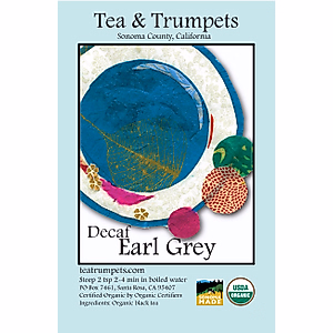 USDA Organic Decaf Earl Grey Loose Leaf Tea - 4 oz