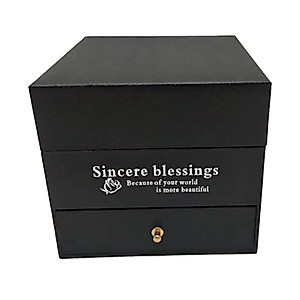 DEPUDA usb upload video luxury jewelry flower box video player gift box LCD Screen Advertising Marketing Digital Brochure Card Box