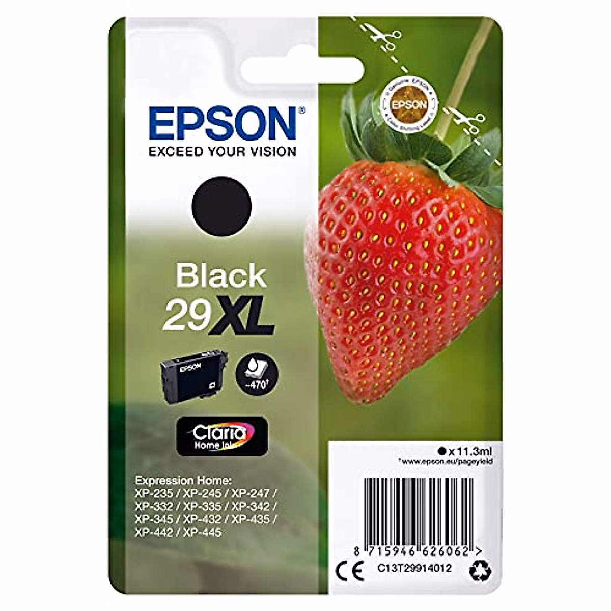 Epson 29XL Ink Cartridge Black