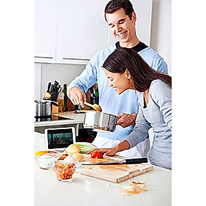 fashciaga Luxurious Marble Cell Phone Stand Holder for Cellphone Tablet On Desk, Countertop, Table, Nightstand. Heavy Solid Real Stone Mobile Phone Stands