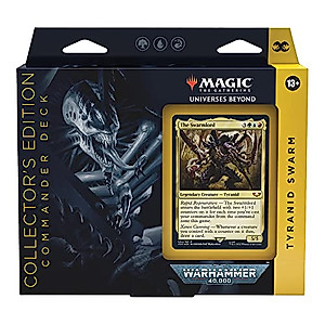 Magic: The Gathering Universes Beyond Warhammer 40,000 Collector’s Edition Commander Deck Bundle – Includes all 4 Decks