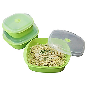 Calypso Basics 6-Piece Microwave Cookware Set, Pink