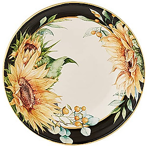 Certified International Sunflower Fields 144 oz. Serving/Pasta Bowl, Multi Colored