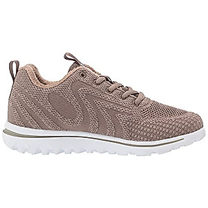 Propét Women's TravelActiv Allay Sneaker, Gunsmoke, 8