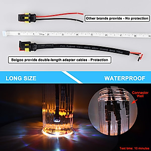 Boigoo Front Grill Lights compatible for Ford Raptor F150 Grilles 2010-2014 & 2017-up, Yellow LED Parking/Running Amber Light, Not for Aftermarket Grille | 2011 2012 2013 2018 2019 2020 2021