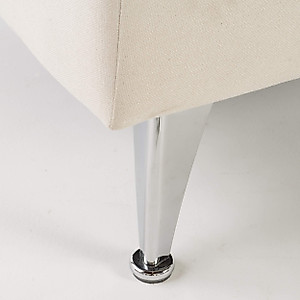 Christopher Knight Home Gemma Fabric Sofa Bed, Ivory, Dimensions: 37.00”D x 36.25”W x 29.00”H