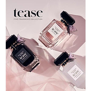 Victoria's Secret Tease Candy Noir Eau de Parfum Rollerball, Notes of Raspberry Glaze, Night-Blooming Iris & Warm Tonka, Travel Size Mini Perfumes for Women (0.23 oz)