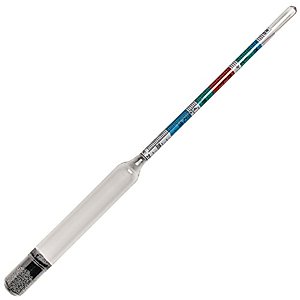 SP Bel-Art, H-B DURAC Triple Scale Beer and Wine Hydrometer, Glass (B61807-7100)