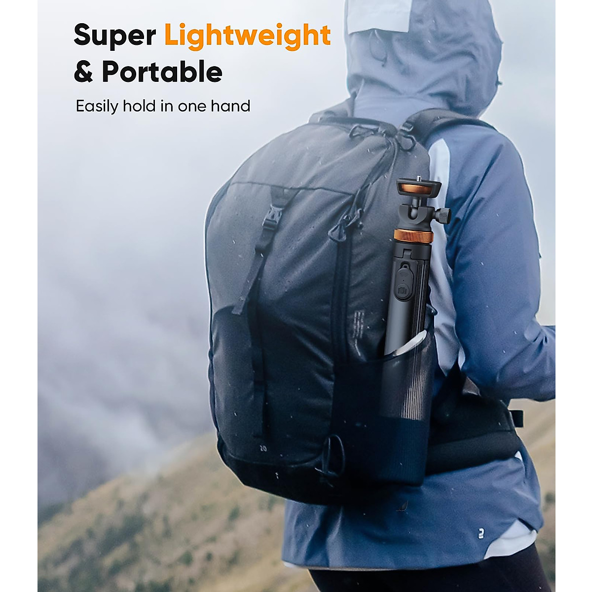 Weilisi Metal Phone Tripod, 67" Tall Tripod for iPhone with 360° Adjustable Stable for iPhone Tripod Stand with Remote, Cell Phone Tripod for Video Recording for All Cellphones