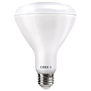 Cree Lighting Exceptional Series BR30 Bulb, 5000K Dimmable LED Bulb, 100W + 1400 Lumens, Daylight, 1 Pack