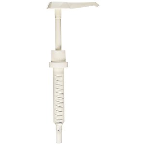 Snappy Popcorn Syrup Pump Dispenser for Gallon Jug, 1 Ounce, White