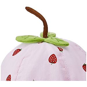 Baby Sun Hat Toddler Summer Beach UPF 50+ Sun Protection Bucket Hats for Baby Girls Infant Beach Hat with Wide Brim Kids Caps Pink