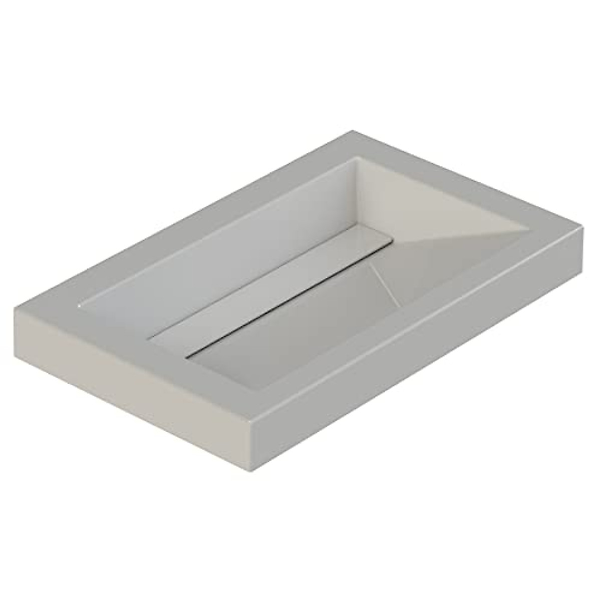 Lift Bridge Kitchen & Bath Assembled Wall-Mount Floating Bathroom Vanity with White Cultured Marble Top Sink Set, 31 in. W x 19 in. D x 29 in. H in White with Viteli + Genova Top