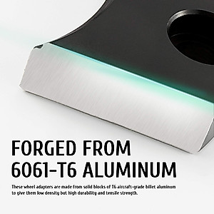 Orion Motor Tech 5x4.5 Hubcentric Wheel Spacers 1 inch 70.5mm Bore with M14x1.5 Studs Compatible with 2015-2022 Ford Mustang EcoBoost 2020-2022 Explorer, 25mm Hub 5x114.3 Wheel Spacer Kit, Set of 4