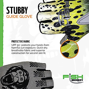 Fish Monkey FM18 Stubby Guide Glove- Bass, XX-Large
