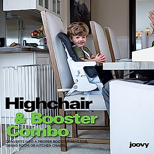 Joovy Foodoo High Chair & Booster Seat, Jet