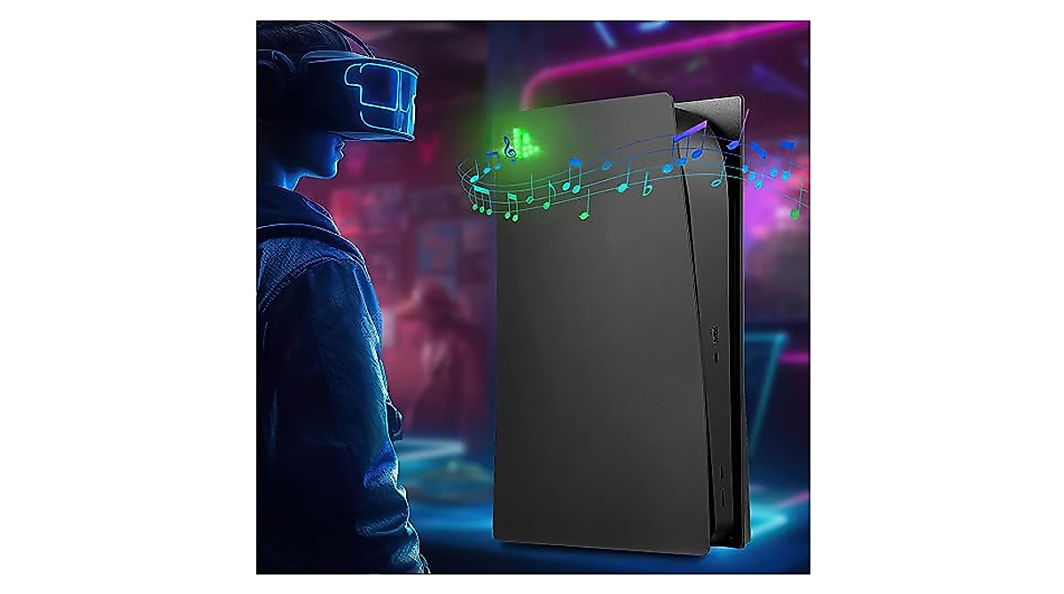 RGB Logo LED for PS5 - 400+ Effects & Music Sync