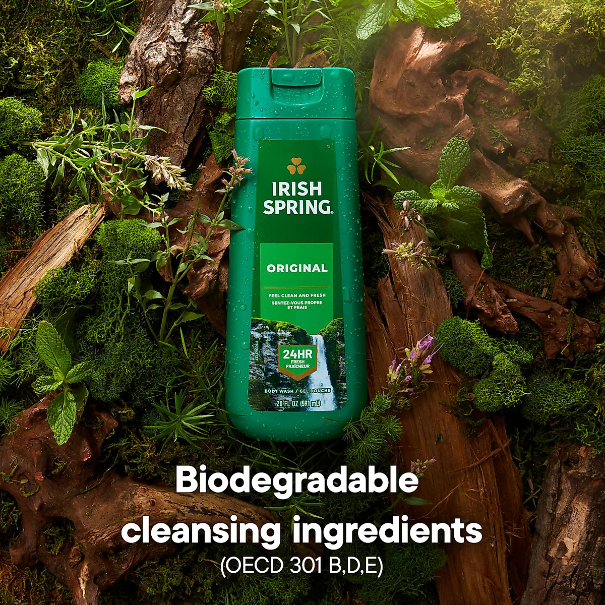 Irish Spring Original Clean Body Wash, 20 Oz, 2 Pack