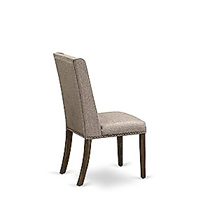 East West Furniture X777FL716-7, Regular