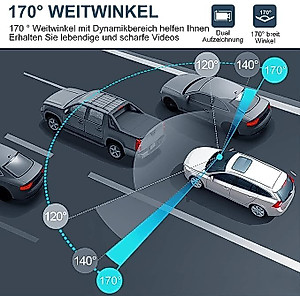 Dash Camera for Car, FHD 1080P, Super Night Vision, Dashcams for Cars w/WDR Loop Recording G-Sensor Parking Monitor Motion Detection Dashboard Camera